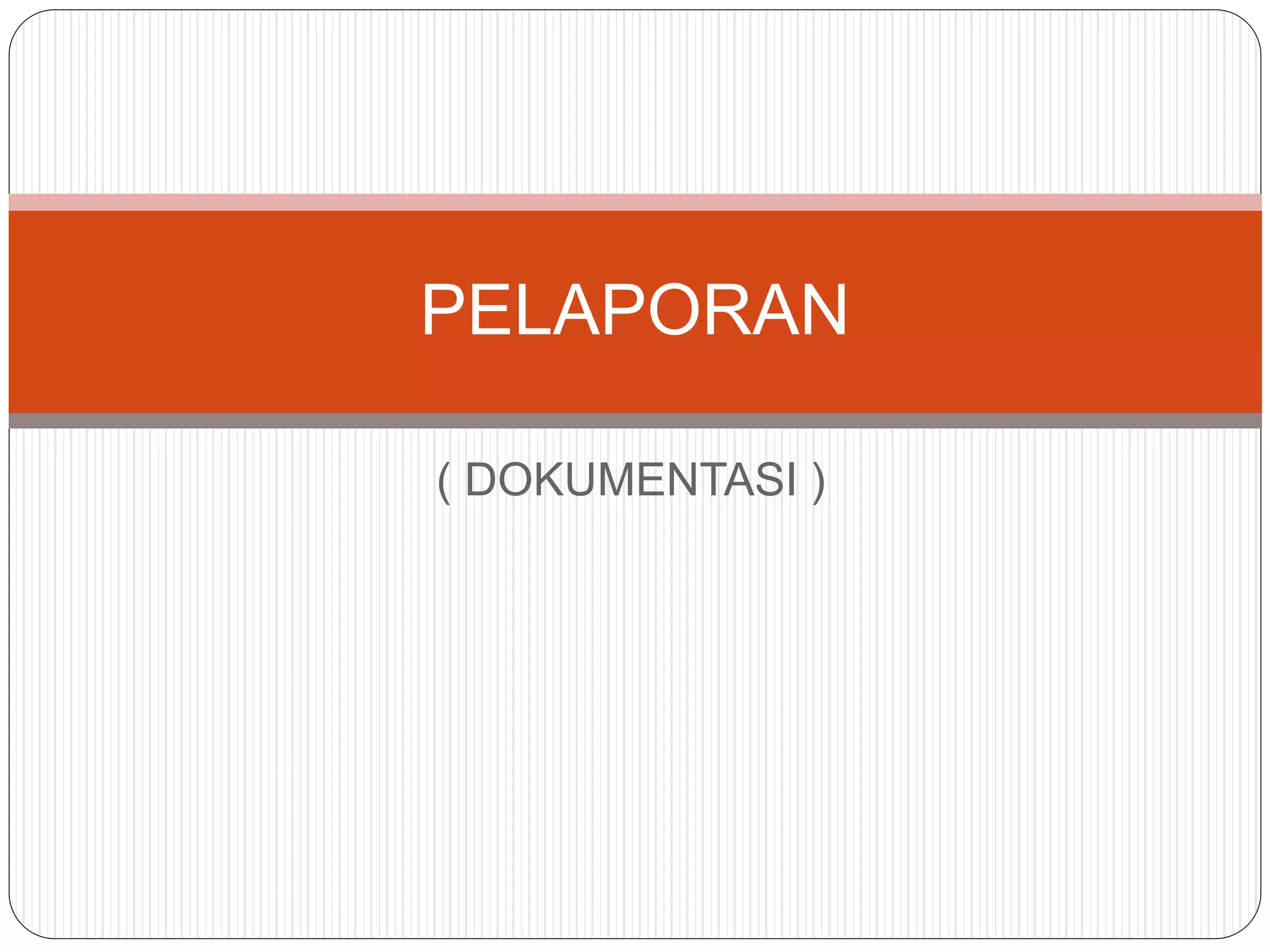 Pelaporan i think | PPTX