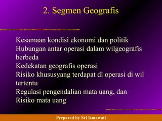 Pelaporan segmen | PPT
