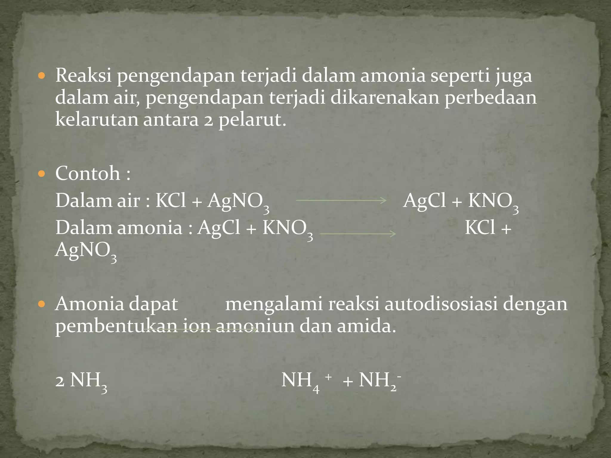 Pelarut bukan air | PPTX