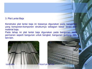 Pelat Lantai | PPTX