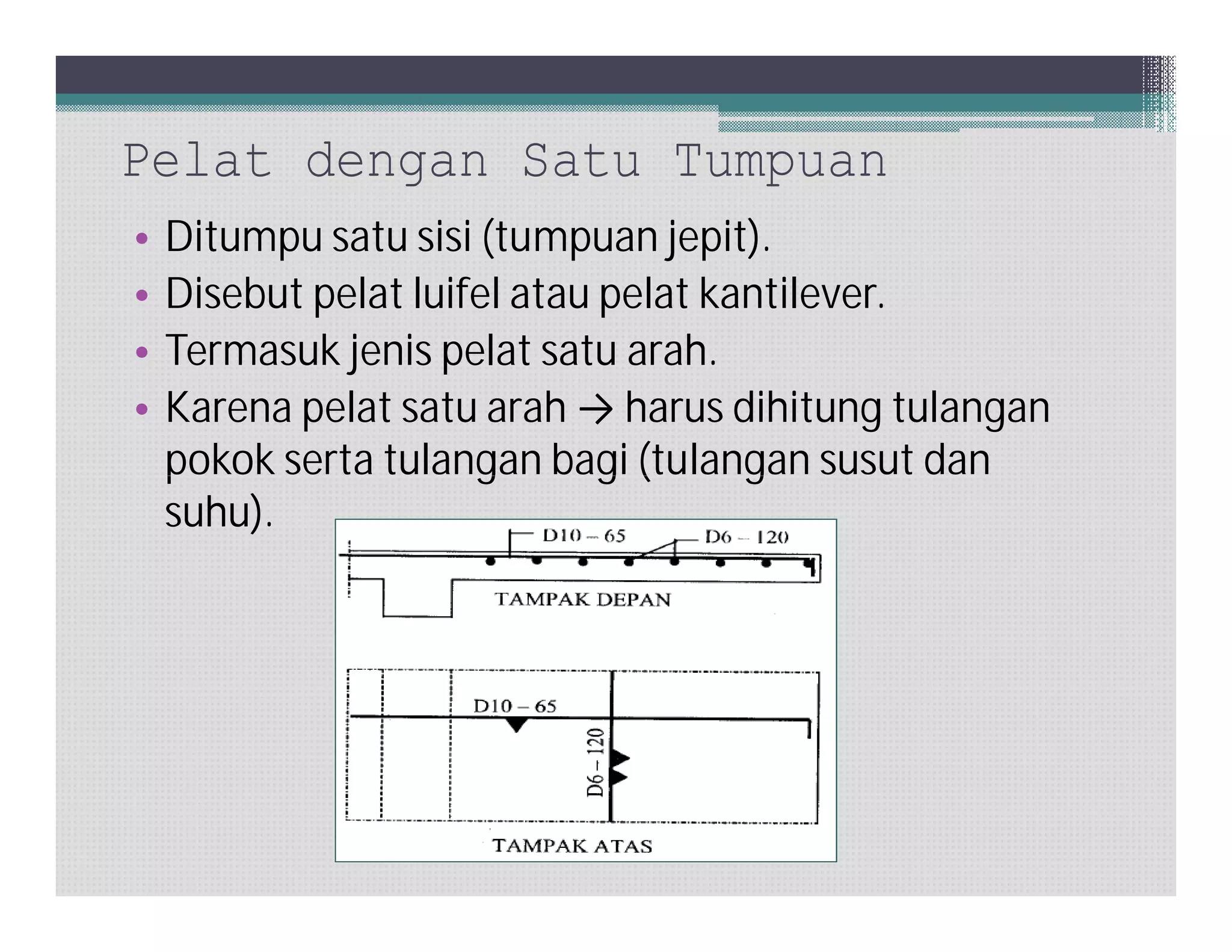 Pelat beton bertulang | PDF