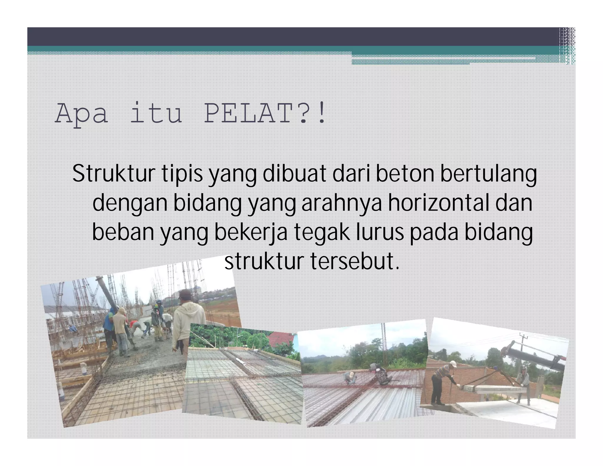 Pelat beton bertulang | PDF