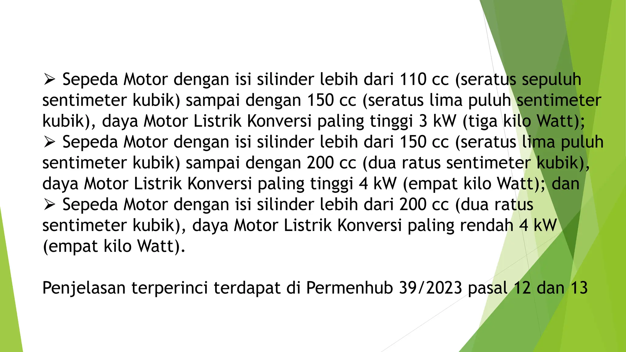 pelatihan konversi sepeda motor listrik bersama CV BIG | PPTX