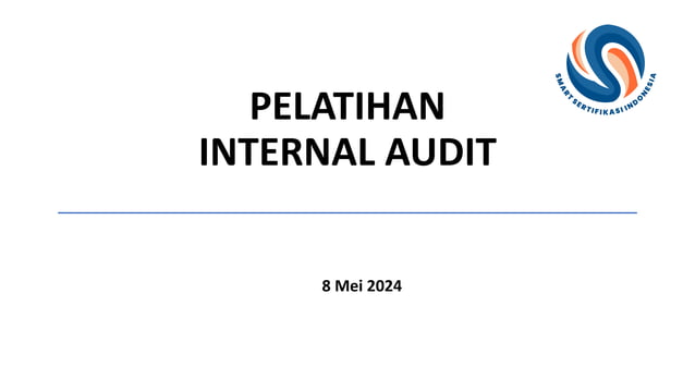 Pelatihan Audit Internal untuk ISO9001, 14001 dan 45001 | PDF