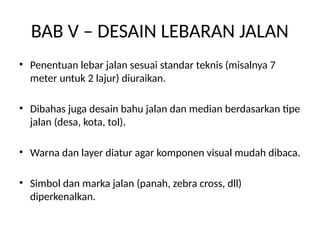Pelatihan Autocad jalan Raya.pptx dan jembatan | PPTX