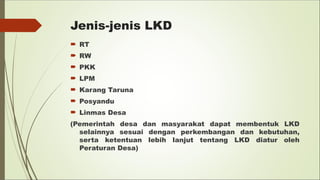 PELATIHAN LKD BANDUNG BARU hidup baru.ppt