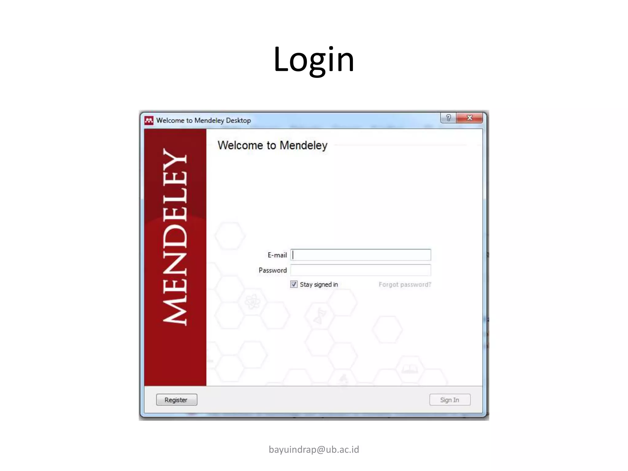 Menggunakan Mendeley | PPTX