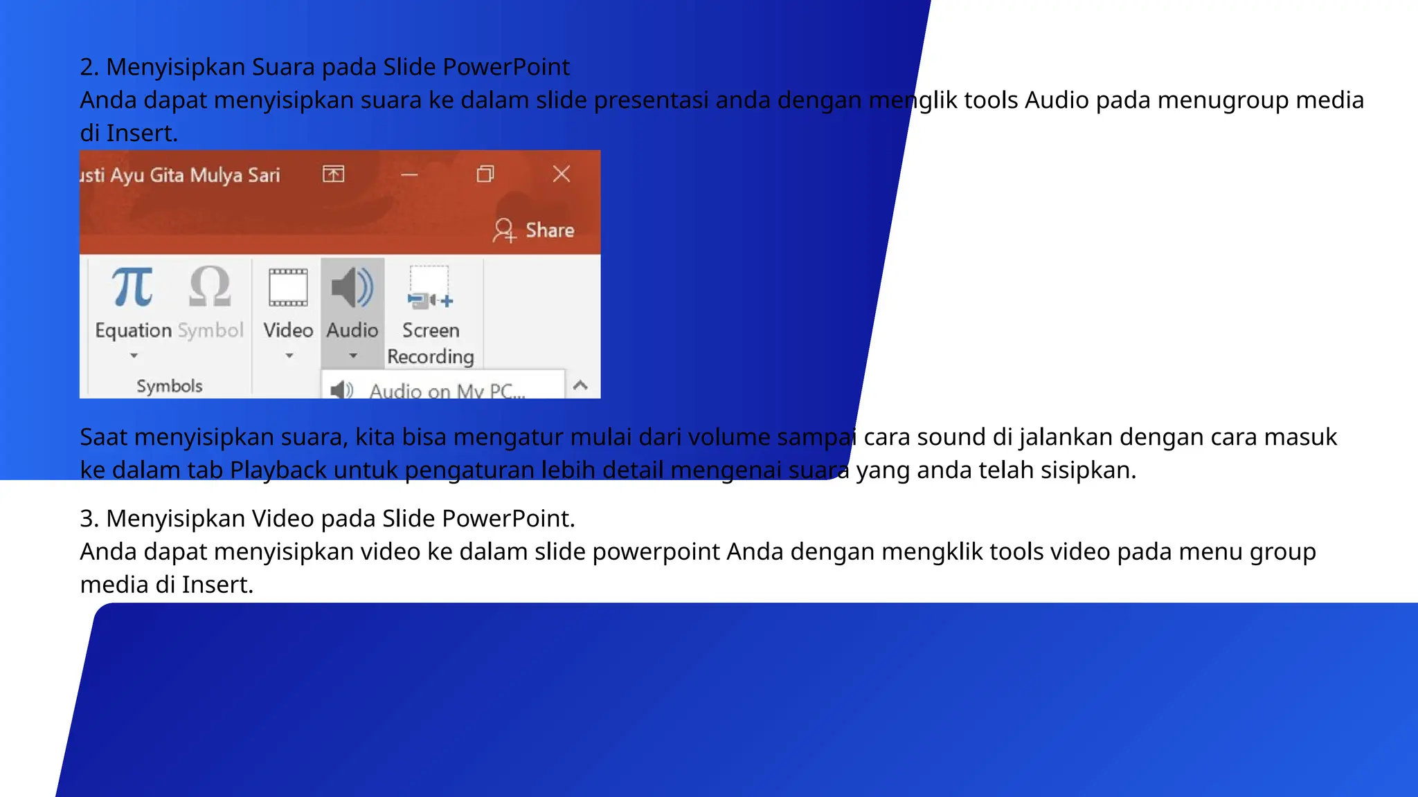 PELATIHAN MICROSOFT POWERPOINT PENGGUNAAN FITUR-FITUR UTAMA DALAM ...