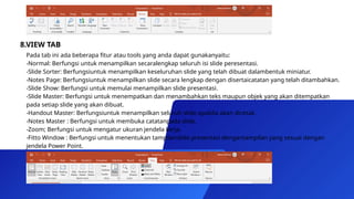 PELATIHAN MICROSOFT POWERPOINT PENGGUNAAN FITUR-FITUR UTAMA DALAM ...