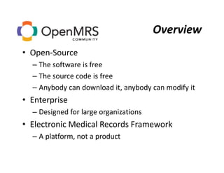 Pelatihan OpenMRS | PDF