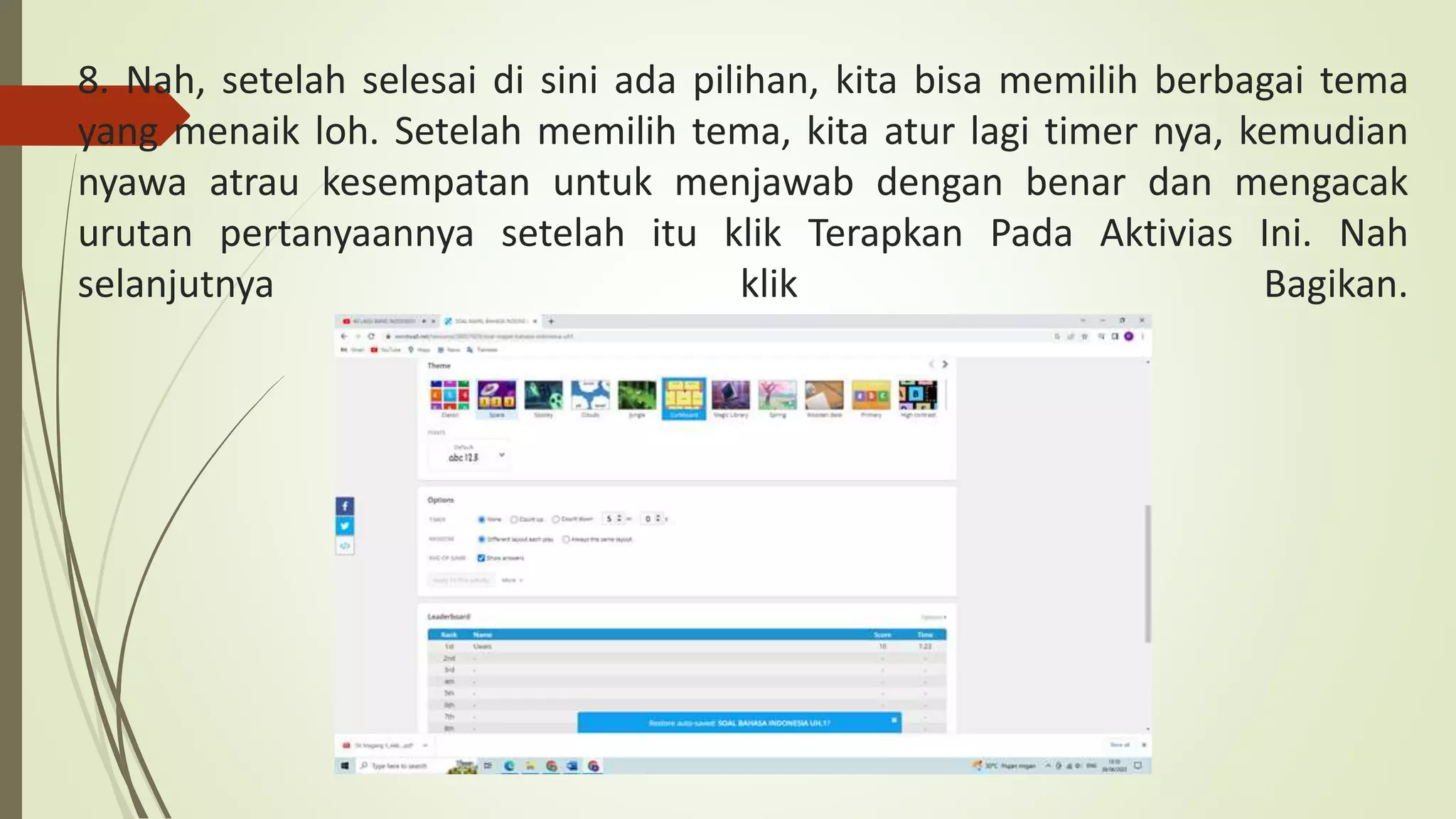 Pelatihan Pembuatan Game Edukatif (Wordwall Game).pptx