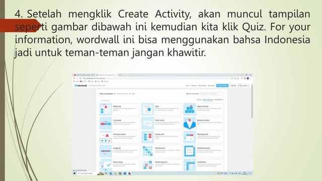 Pelatihan Pembuatan Game Edukatif (Wordwall Game).pptx