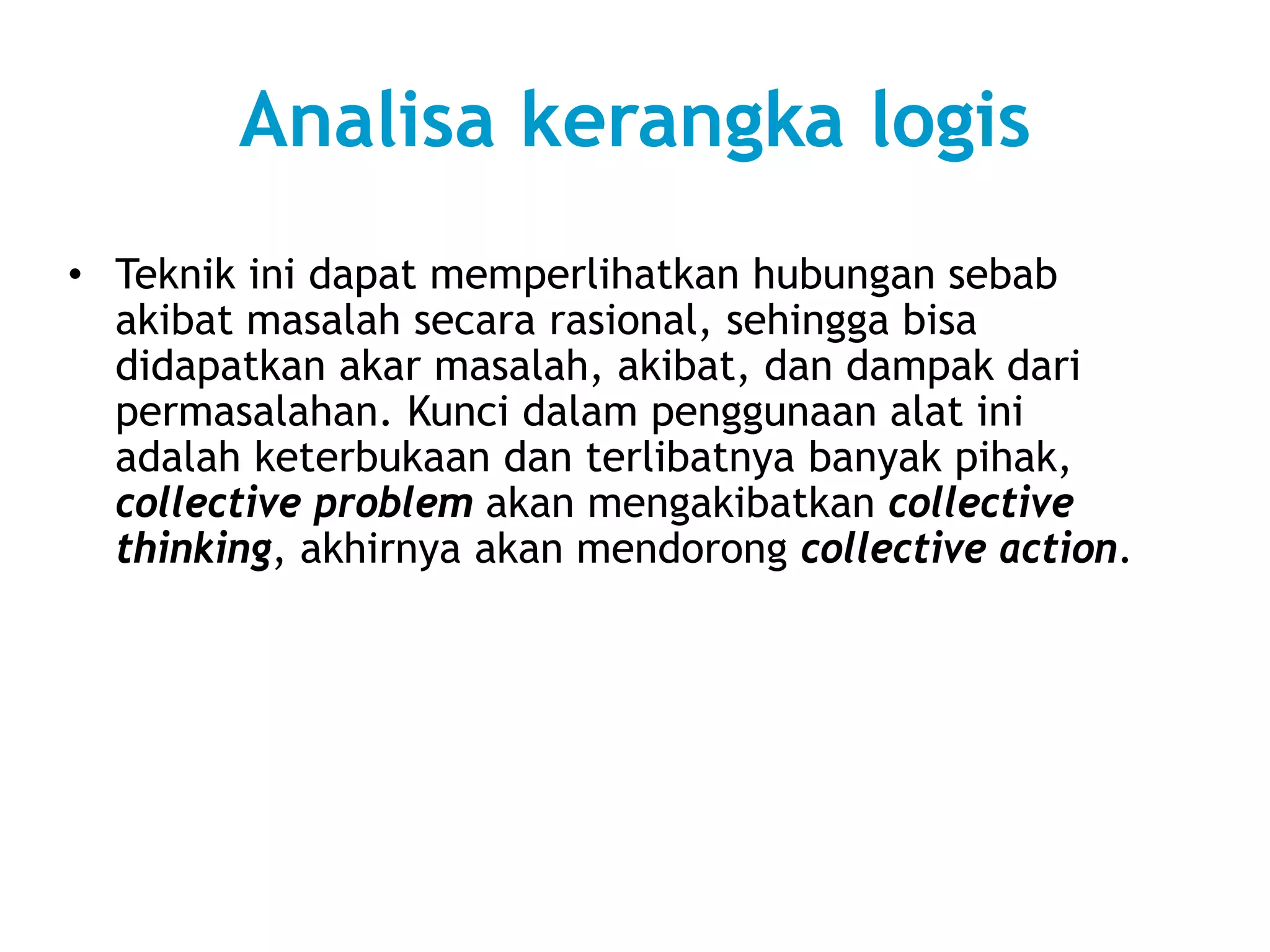 MENGENAL METODE DAN TEHNIK (RRA) & (PRA) SEBAGAI PENDEKATAN ...