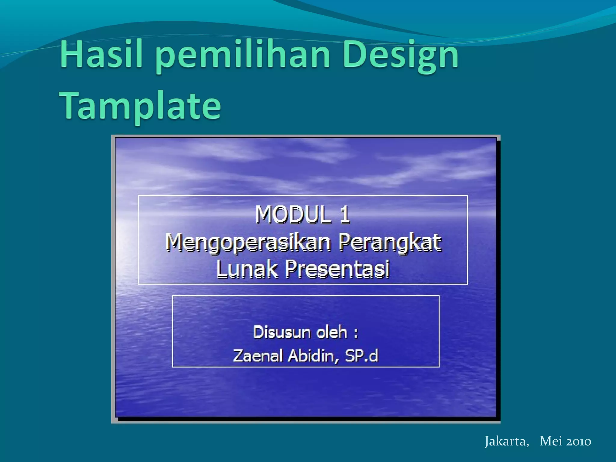 Pelatihan program aplikasi powerpoint | PPT
