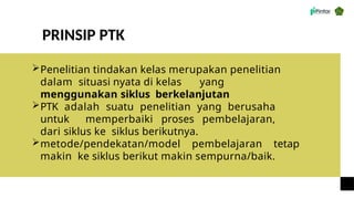 PELATIHAN PTK PENELITIAN TINDAKAN KELAS. | PPT