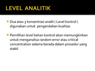 Pelatihan Quality Control | PPT