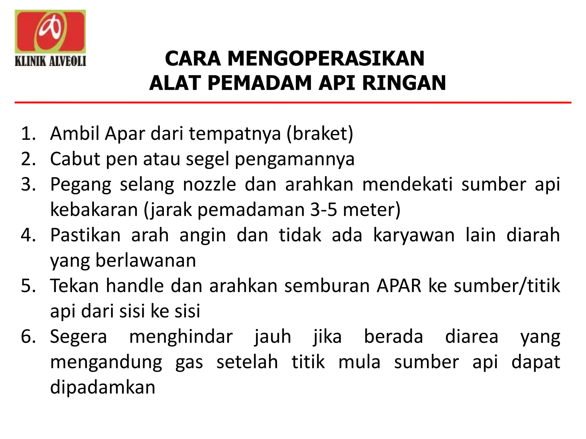 Pelatihan Singkat Memadamkan Api dengan APAR.pptx