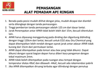 Pelatihan Singkat Memadamkan Api dengan APAR.pptx