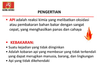 Pelatihan Singkat Memadamkan Api dengan APAR.pptx
