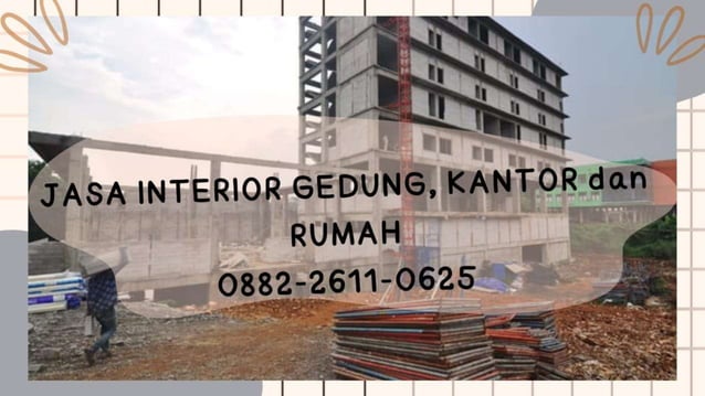 0882-2611-0625, Pemborong Bangunan | PPTX