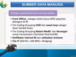 Pelayanan bpjs PT NMU | PPTX