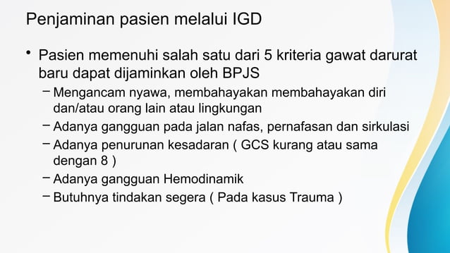 Pelayanan IGD Rumah sakit swasta di Indonesia.pptx