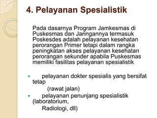 Pelayanan jamkesmas | PPT
