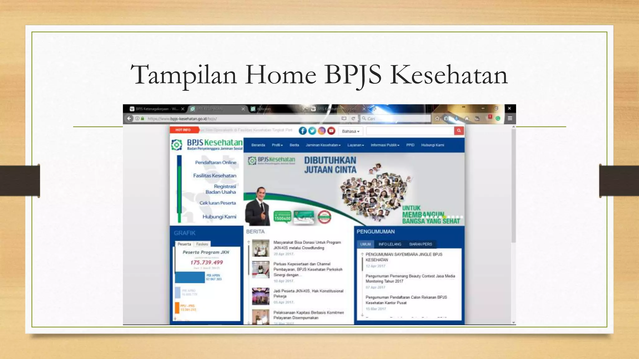 Pelayanan kesehatan informasi tagihan bpjs | PPTX