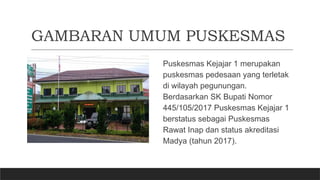 Pelayanan Pandu Ptm Puskesmas Kejajar 1 Pptx
