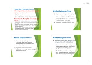 pelayanan prima pada pelanggan dan karyawan | PDF