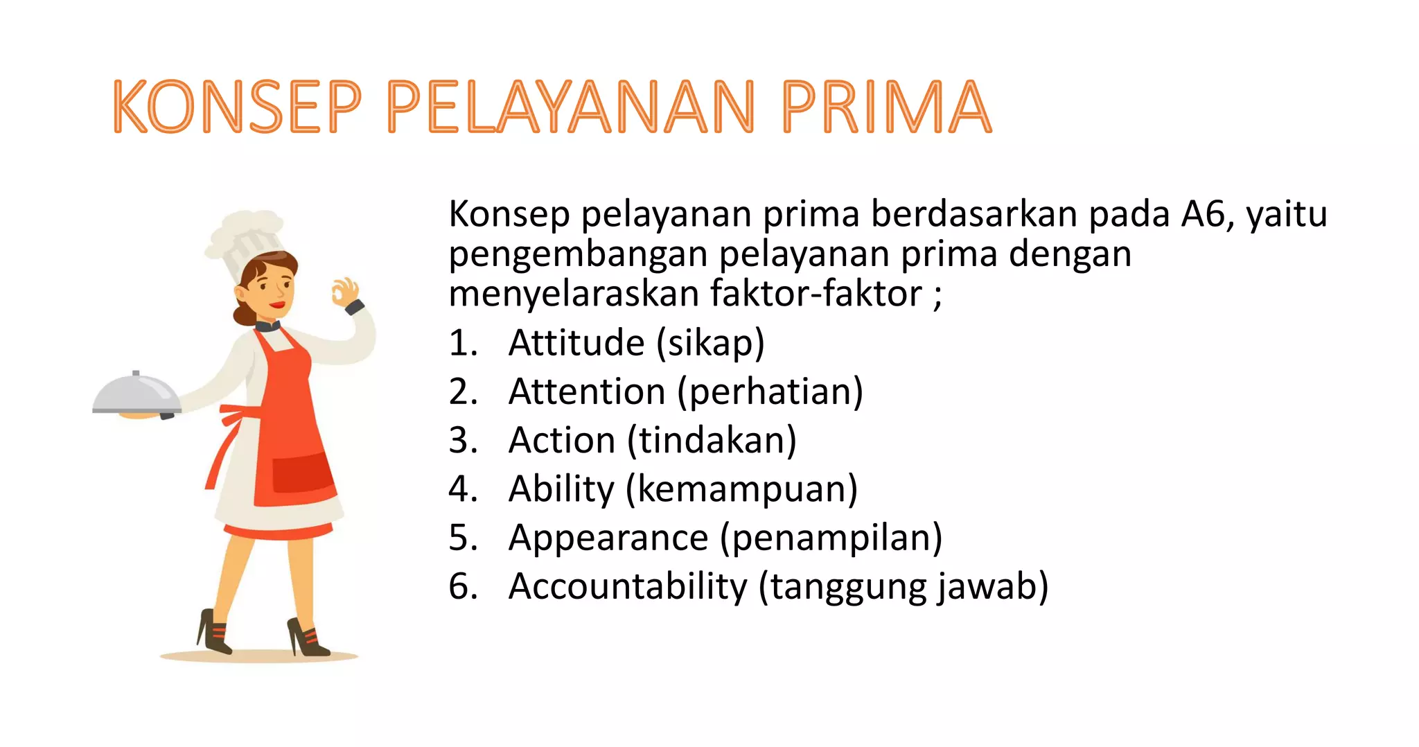 Pelayanan prima profesi guru dan bidang boga lainnya | PDF