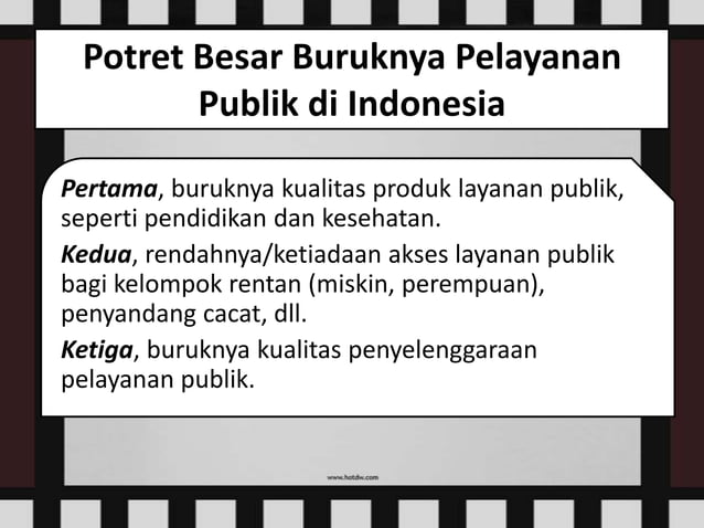 Pelayanan publik | PPTX