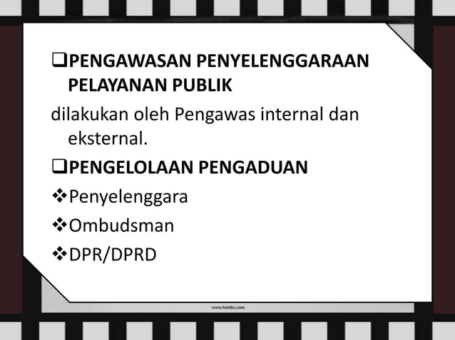 Pelayanan publik | PPTX
