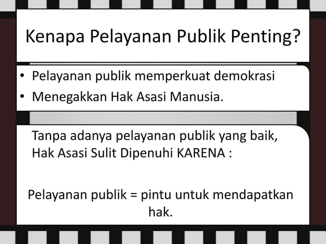 Pelayanan publik | PPTX