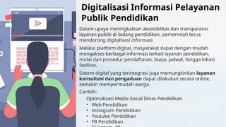 Pelayanan Publik dalam Bidang Pendidikan.pptx