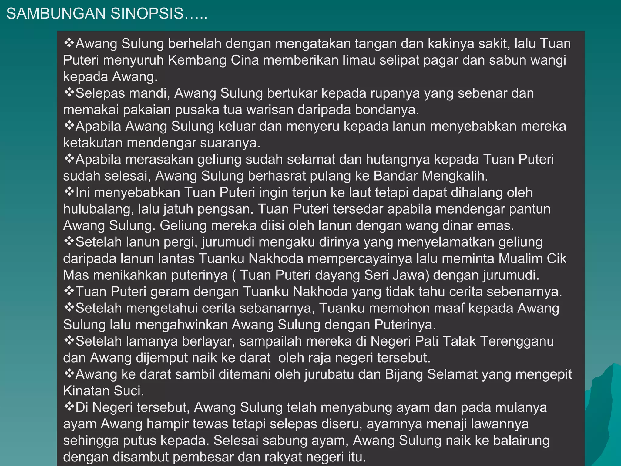 Pelayaran yang penuh peristiwa | PPT