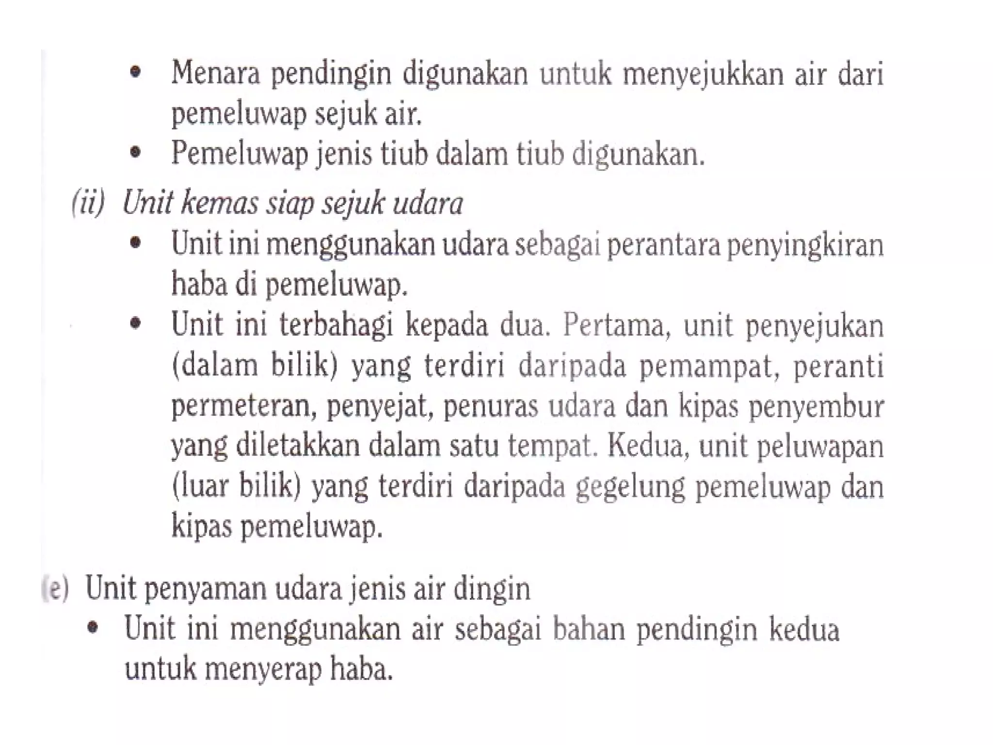 Kitaran sistem penyamanan udara | PPT