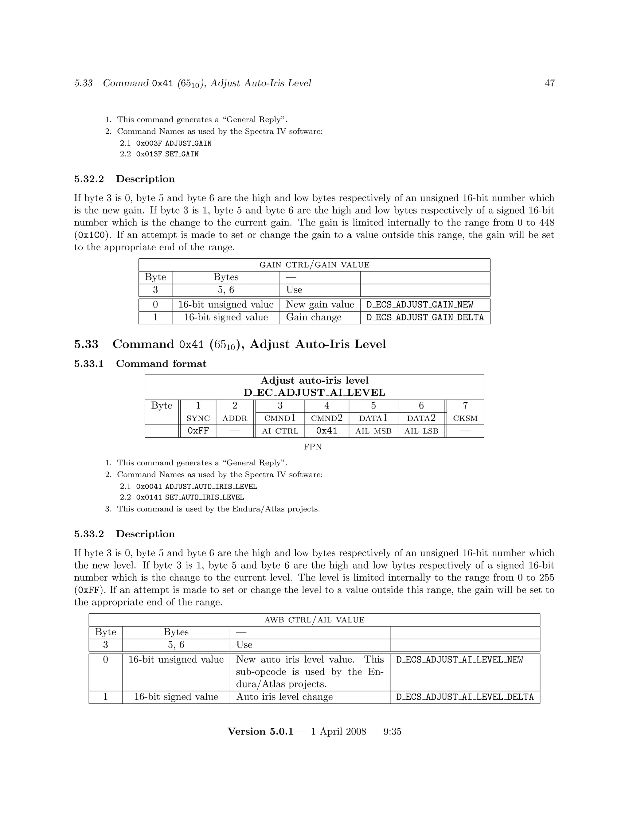 Pelco ptz-protocols-d-protocol-revision-5.0.1 | PDF