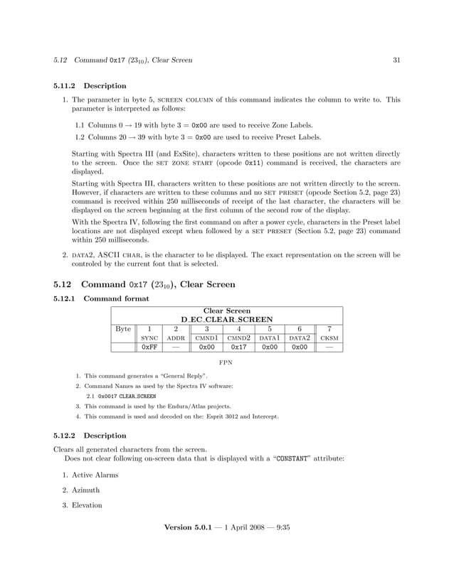 Pelco ptz-protocols-d-protocol-revision-5.0.1 | PDF