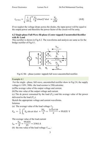 Pe lecture no.4 | PDF