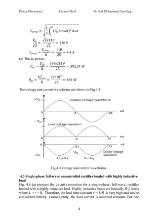 Pe lecture no.4 | PDF