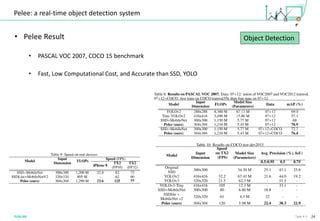 Pelee: a real time object detection system on mobile devices Paper Review | PDF | Graphics ...