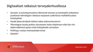 Peleillä ketteryyttä terveydenhuoltoon | PDF