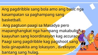 PE lesson about Basketball Different types of Dribbling | PPT