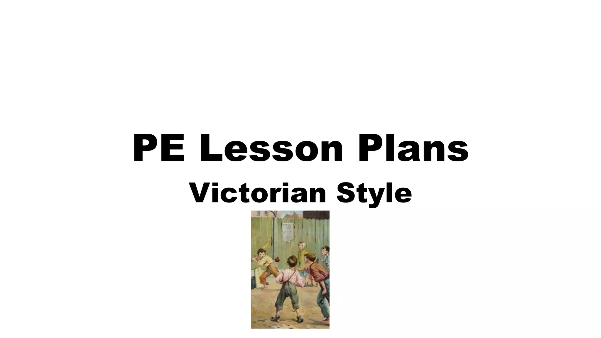 Pe lesson plans ppt | PPTX