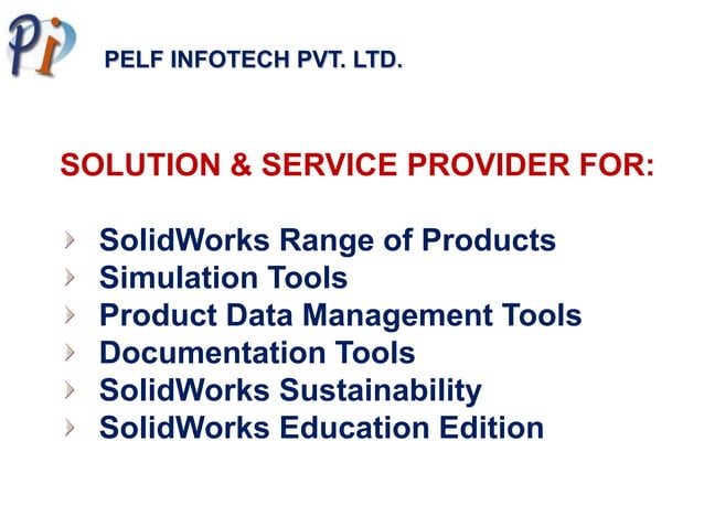 Pelf Infotech Pvt. Ltd | PPT
