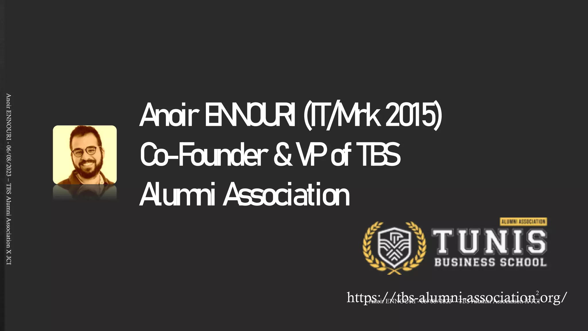 Tunis Business School Ppt 