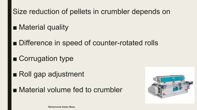 Basics of Pelleting | PPSX