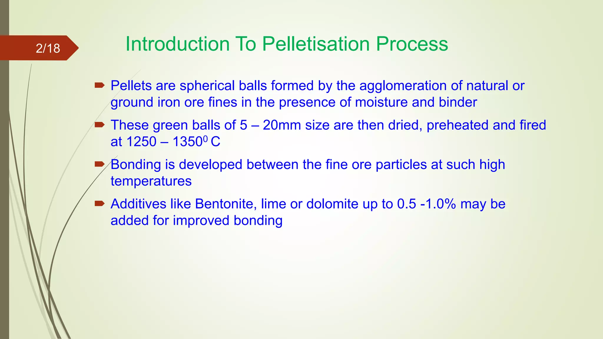 Pelletisation process | PPTX