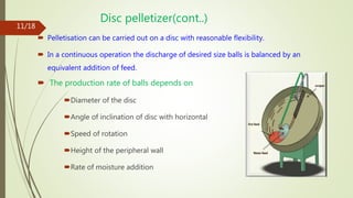 Pelletisation process | PPTX